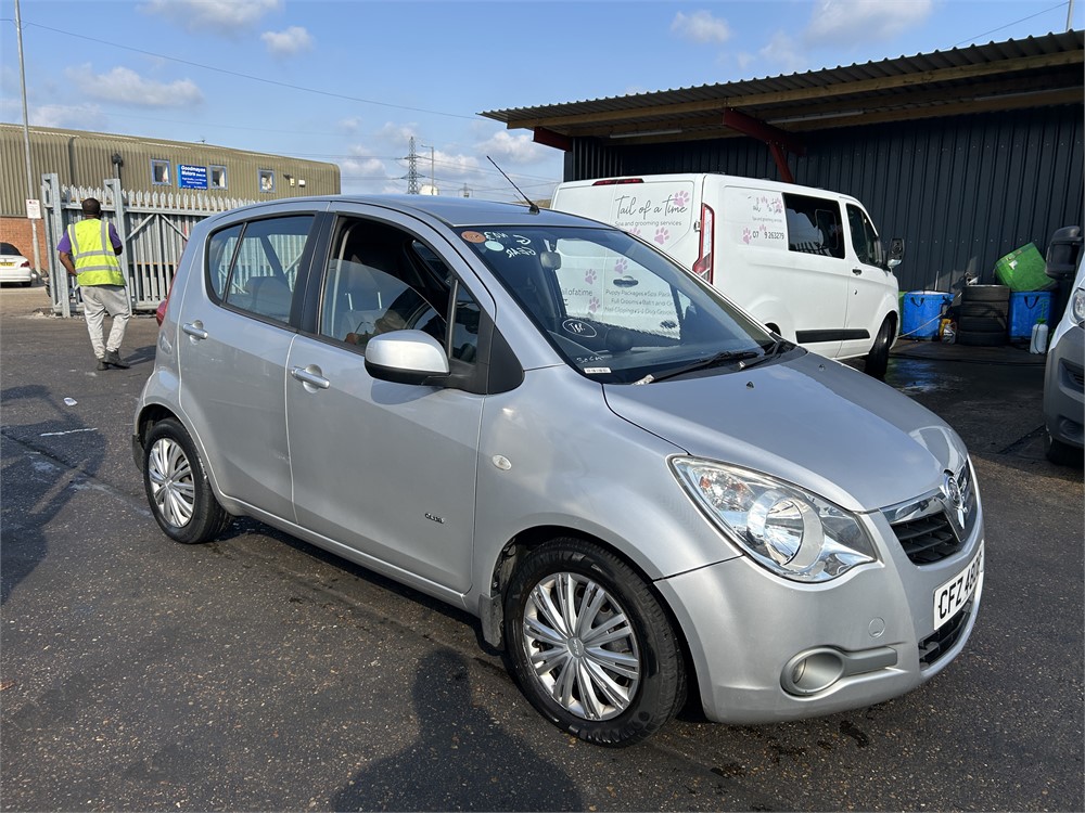 Redcorn Salvage Auctions - 2010 VAUXHALL AGILA CLUB SILVER