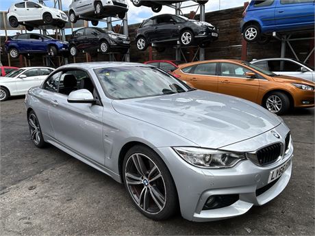 Redcorn Salvage Auctions - 2016 BMW 420D M SPORT AUTO SILVER