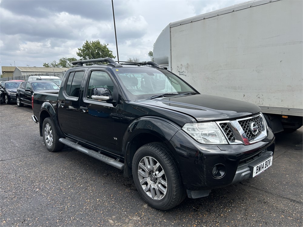 Redcorn Salvage Auctions - 2014 NISSAN NAVARA OUTLAW DCI AUTO BLACK