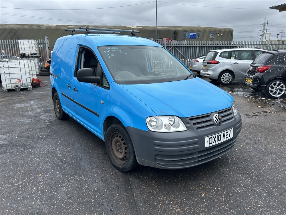 Redcorn Salvage Auctions - 2010 VOLKSWAGEN CADDY C20 PLUS SDI BLUE