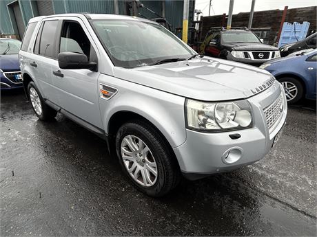 Redcorn Salvage Auctions - 2007 LAND ROVER FREELANDER HSE TD4 SILVER