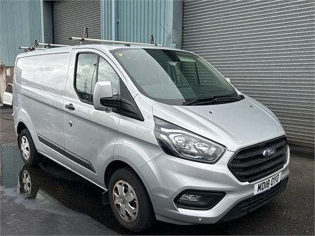 Redcorn Salvage Auctions - 2018 FORD TRANSIT CUSTOM 300 TREND L1H1 SWB ...