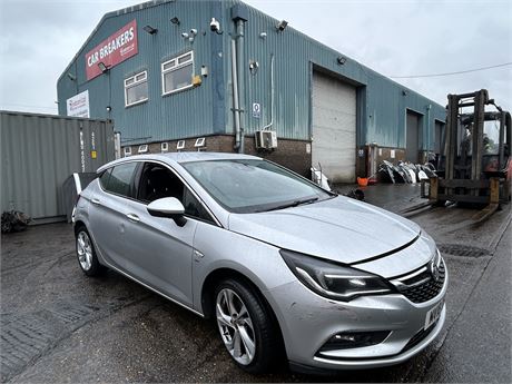 Redcorn Salvage Auctions - 2018 VAUXHALL ASTRA SRI CDTI 110 ECOTEC ...