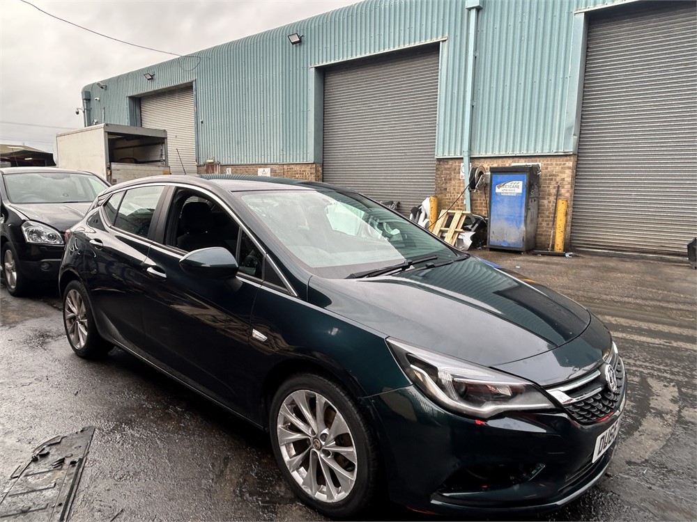 Redcorn Salvage Auctions - 2016 VAUXHALL ASTRA DESIGN CDTI 110 ECOFLEX ...