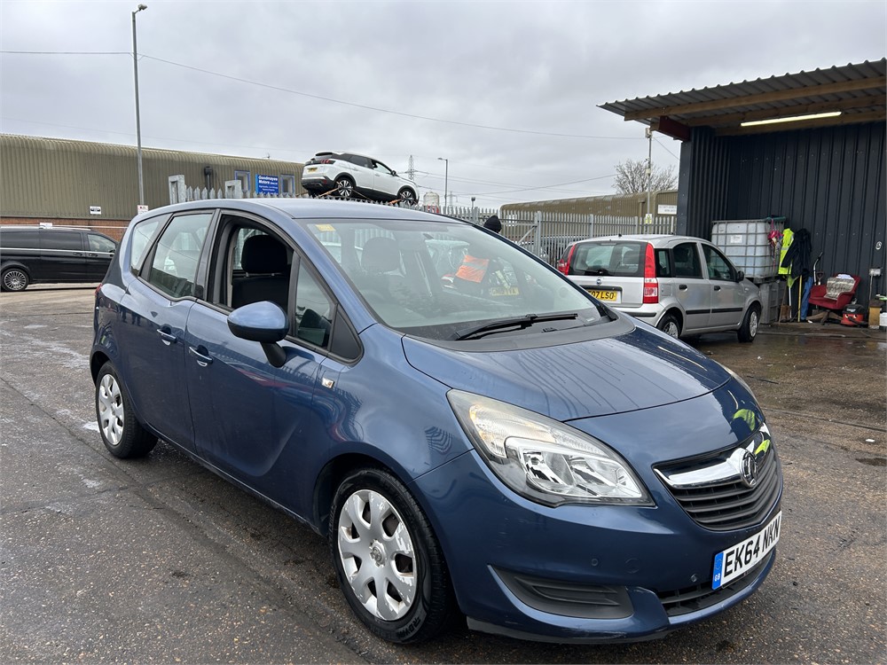 Redcorn Salvage Auctions - 2014 VAUXHALL MERIVA EXCLUSIV AC 1.4T 120 ...
