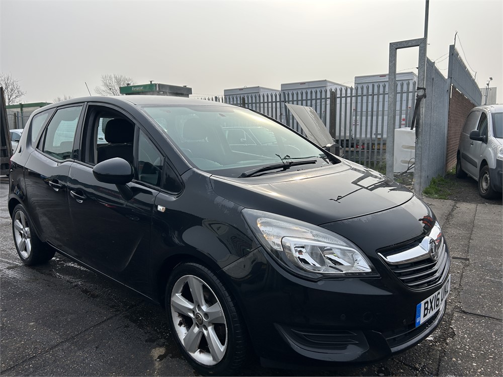Redcorn Salvage Auctions - 2016 VAUXHALL MERIVA EXCLUSIV BLACK
