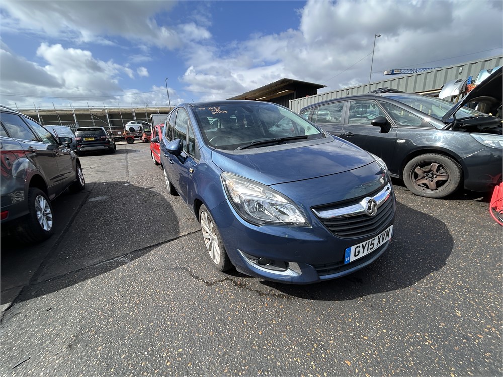 Redcorn Salvage Auctions - VAUXHALL MERIVA SE BLUE